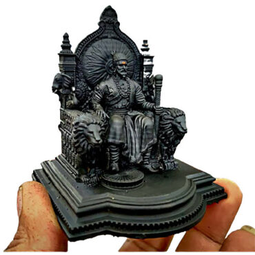 Buy Shri Chhatrapati Shivaji Maharaj Meghdambari Statue - 6 Inches ...